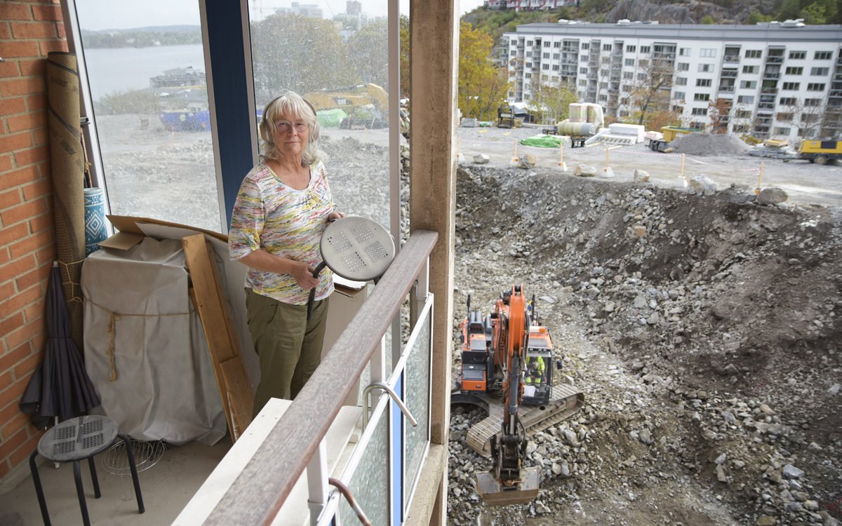 Lever i byggkaos - pensionärer får ha hörselskydd inomhus - Hem & Hyra