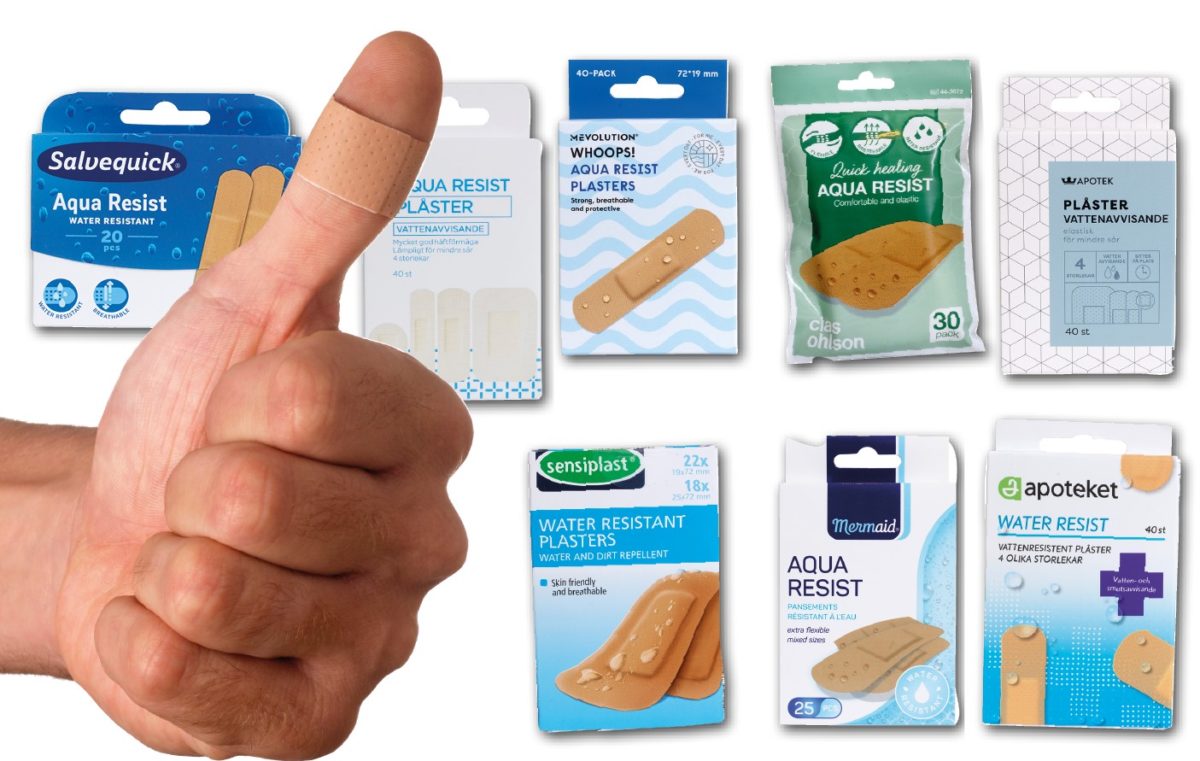 Bästa plåstret för att stoppa blodet – stort test: "Störst rörlighet ...