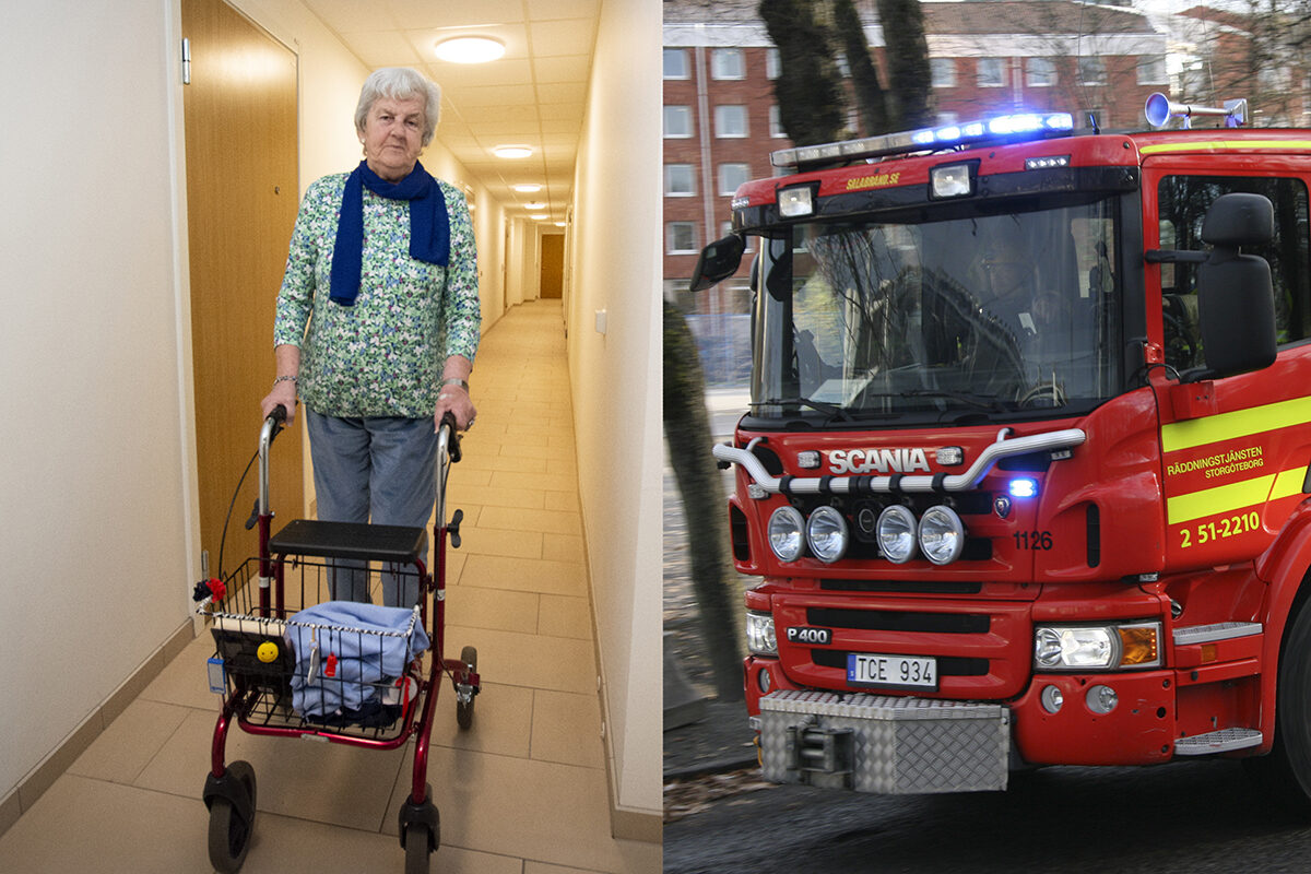 Brita och Thomas oroliga för brand på trygghetsboendet: "Känns ...
