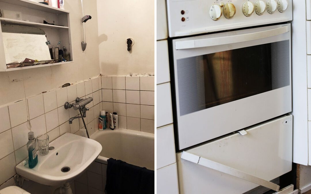Värd anklagas för att erbjuda social dumpning i slitna hus: "Bedrövligt ...
