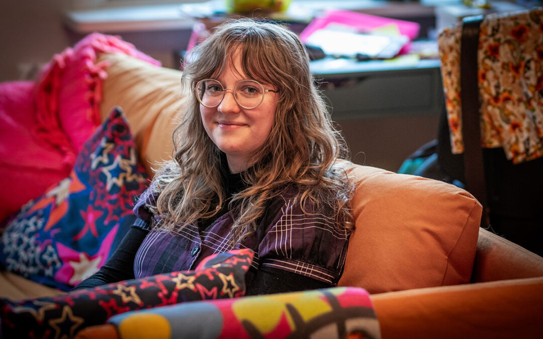 Alida bor i en tidskapsel - hennes brokiga hem sparas åt framtidens ...