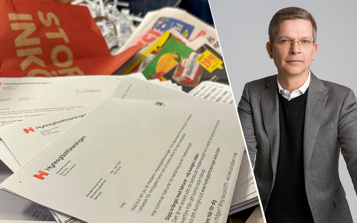 Medlem hittade känsliga brev som Hyresgästföreningen slängt: "Jag blev ...