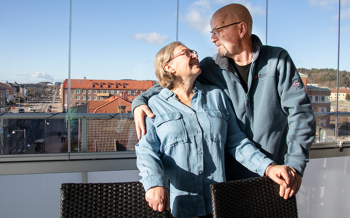Värvaren Jarmo knackade på hos Monika och mötte kärleken - Hem & Hyra